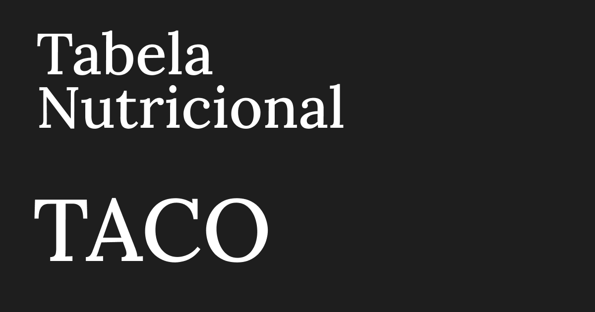 Tabela nutricional de Alho-poró cru | Tabela TACO Online